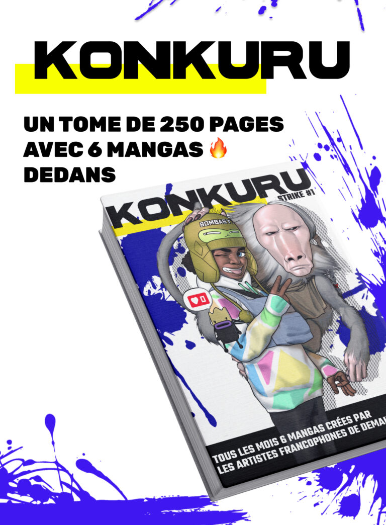 Konkuru : Le magazine inédit des mangas français [Concours]