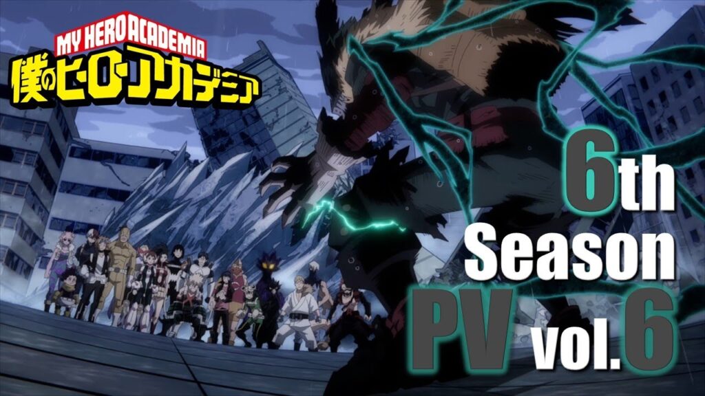 My Hero Academia – Saison 6 : Planning des 3 derniers épisodes de la saison avec le trailer