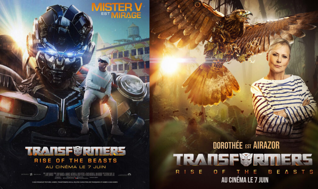 Transformers: Rise of the Beasts : Avec Mister V et Dorothée